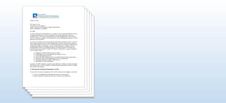 IGNET | Council of the Inspectors General on Integrity and Efficiency ...